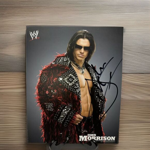 WWE | Other | John Morrison Wwe 8 X Autograph Signature W Letterhead ...